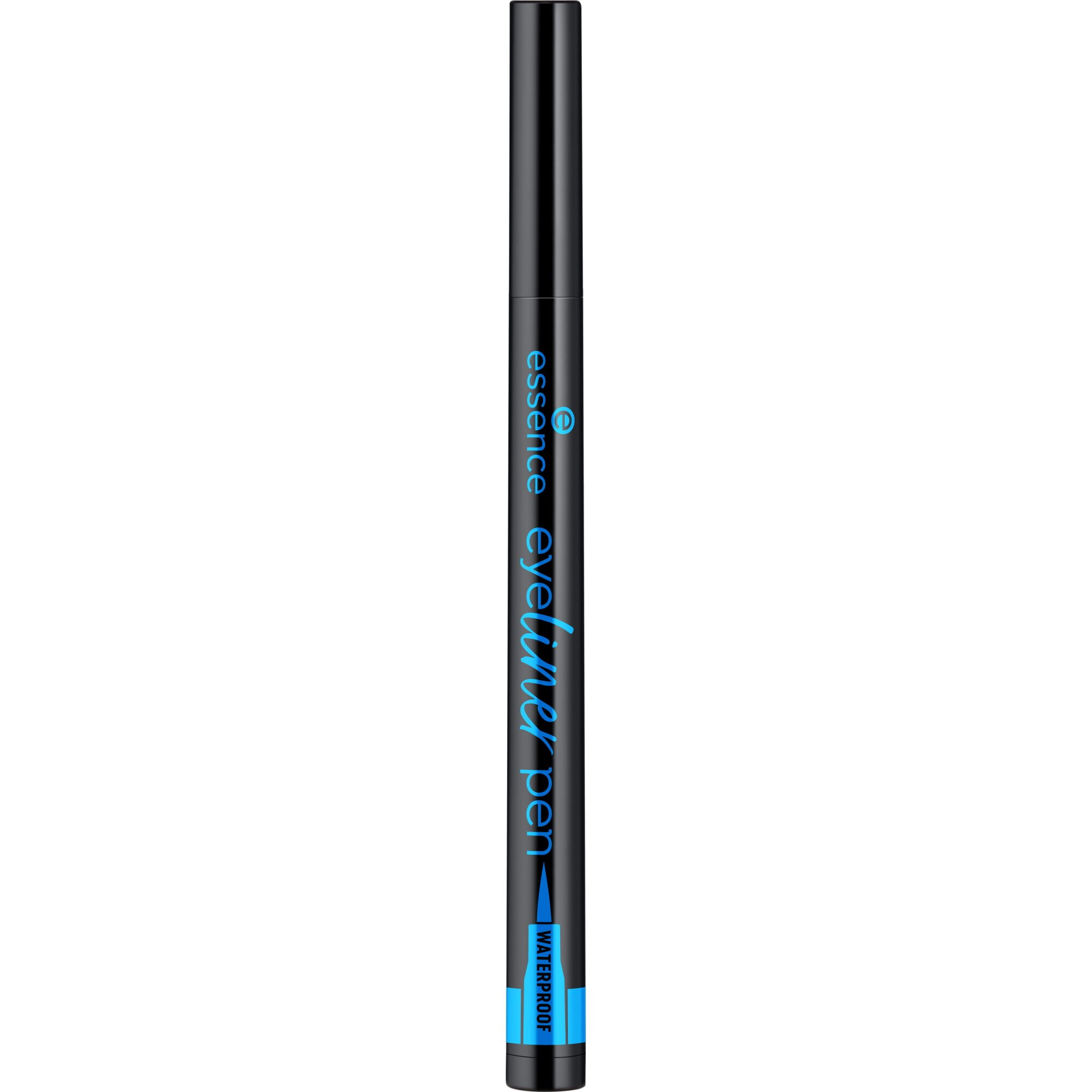 essence Eyeliner Pen Liquid Felt-Tip Waterproof, 01 Black Waterproof ...