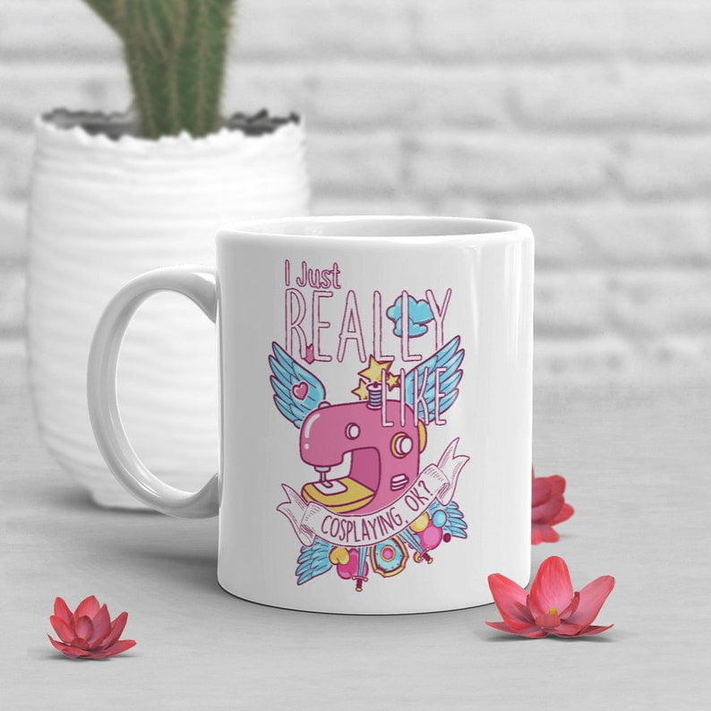 Cosplay Coffee Mug, Cute Fandom Cosplayer Gift, j1apanese Anime Manga ...
