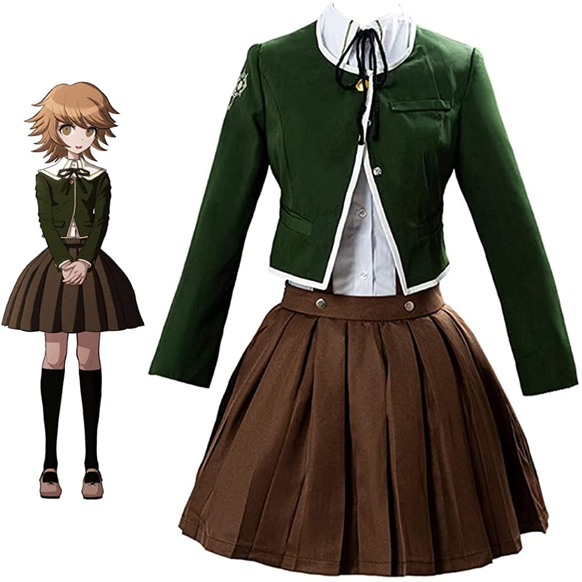 Cosplay Life Danganronpa Fujisaki Chihiro Cosplay Costume - Manga and ...