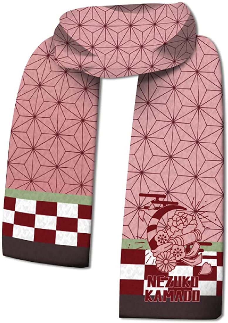 Cosplay Life Demon Slay Anime Scarfs Japanese Fashion Unisex Rengoku ...