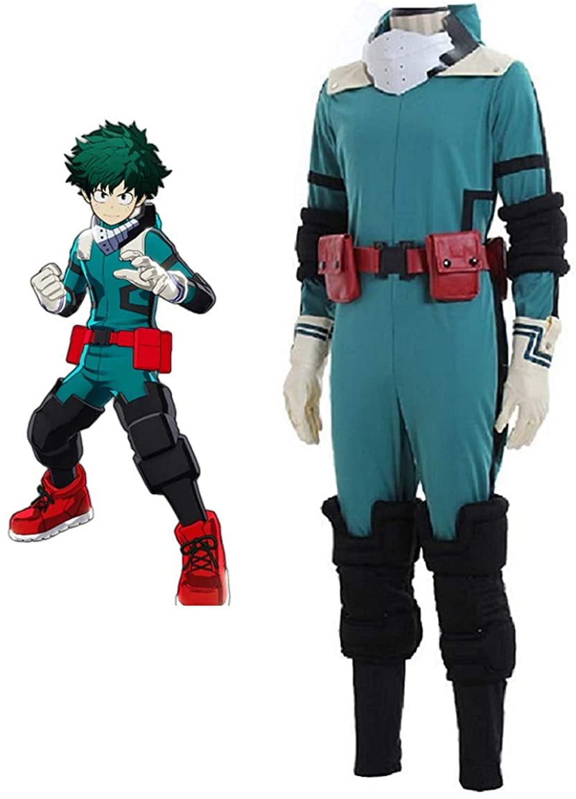 Cosplay Life My Hero Academia Midoriya Izuku Deku Jumpsuit Halloween ...