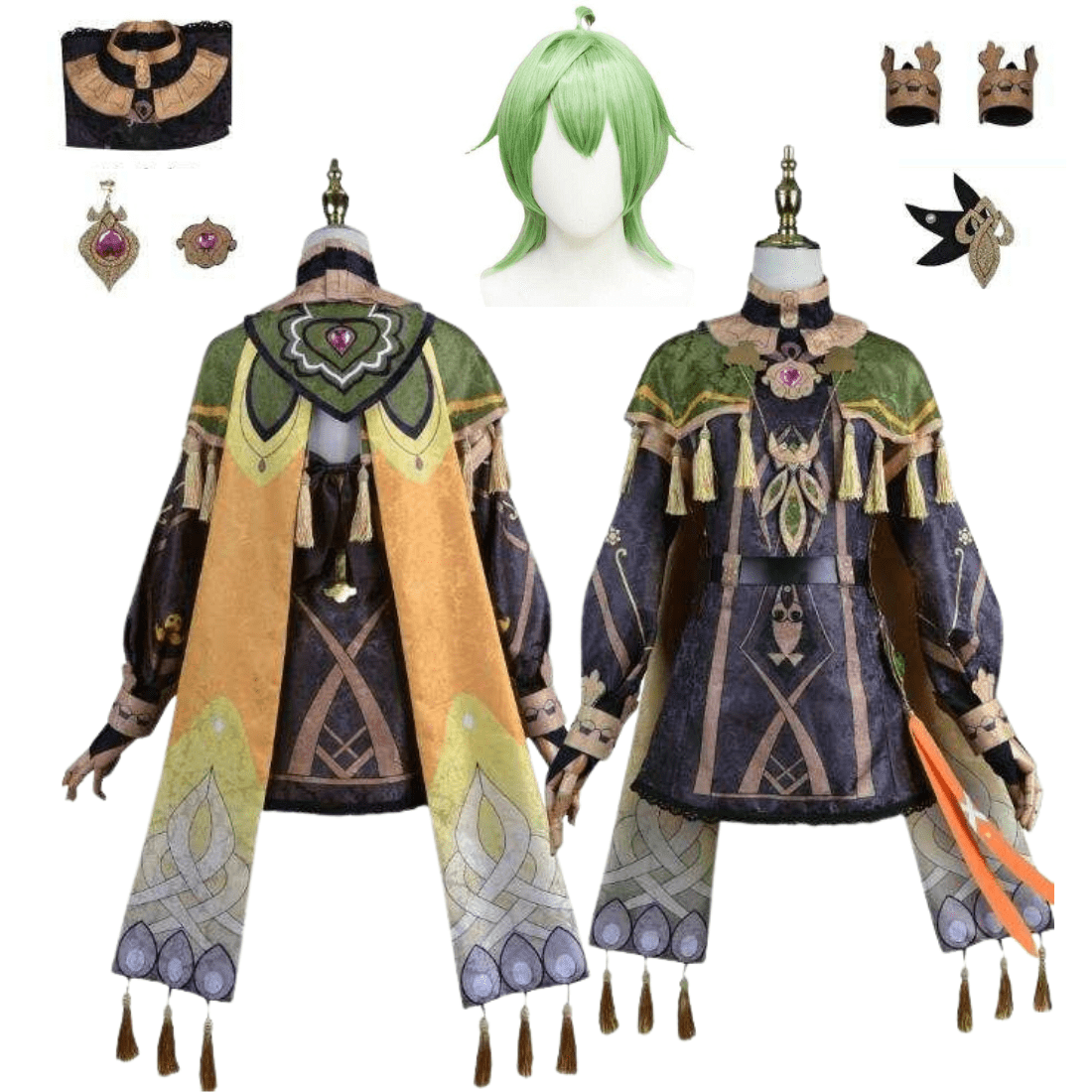 Cosplay Life NAHIDA Genshin Impact Cosplay Complete Anime RPG Costume ...