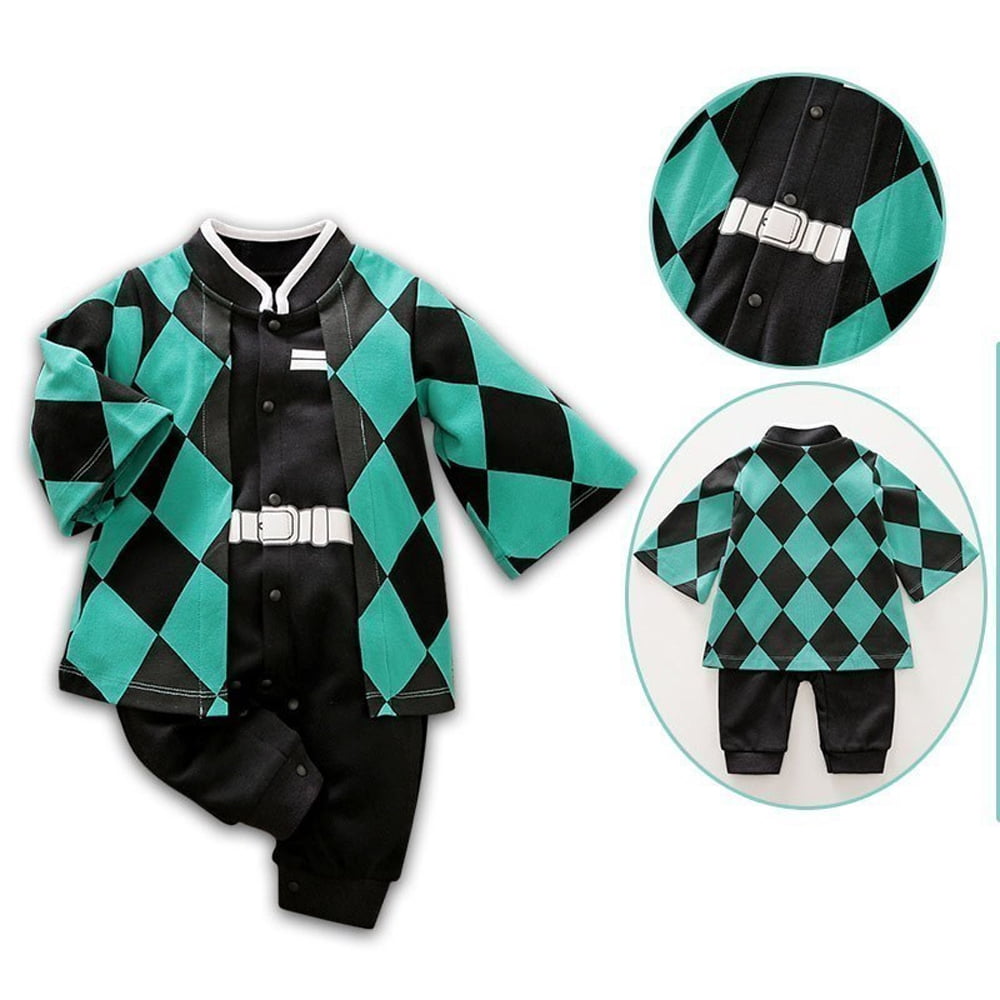 Cosplay Outfit Demon Slayer Costume with Full Cosplay Set for Demon ...