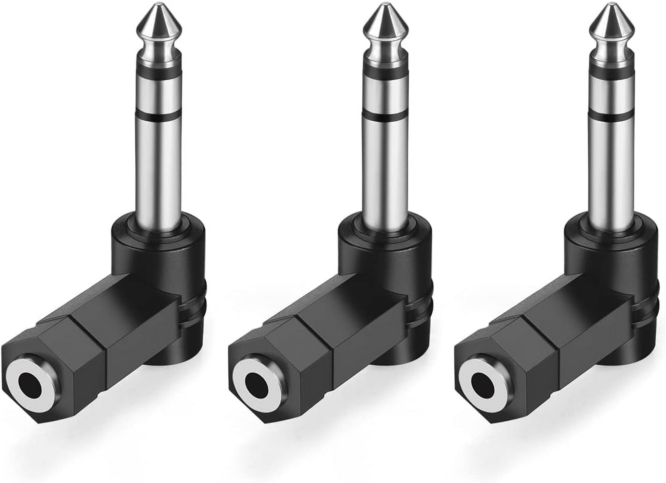 Cost-effective Right Angle Adapter Solution, Space-saving Design 6.35Mm ...