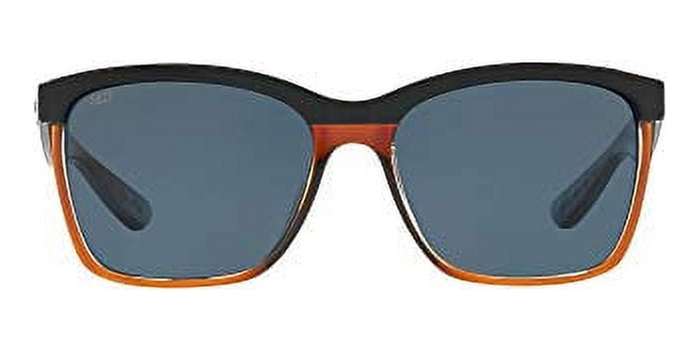 Costa Anaa Plastic Frame Gray Plastic Lens Ladies Sunglasses ANA107OGP ...