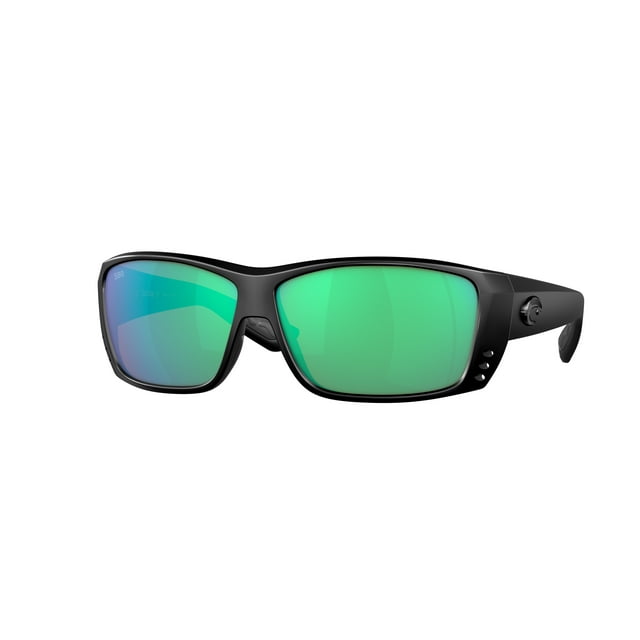 Costa Del Mar Men's Cat Cay Polarized Sunglasses, Blackout/Copper Green ...