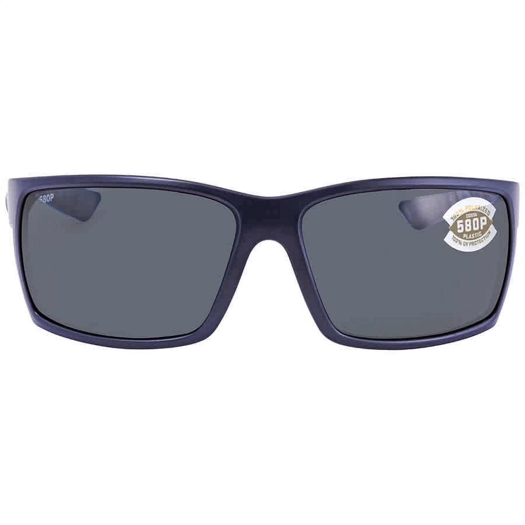 Costa Del Mar Reefton Sunglasses, Rectangle Shape, Plastic Frame, Matte ...