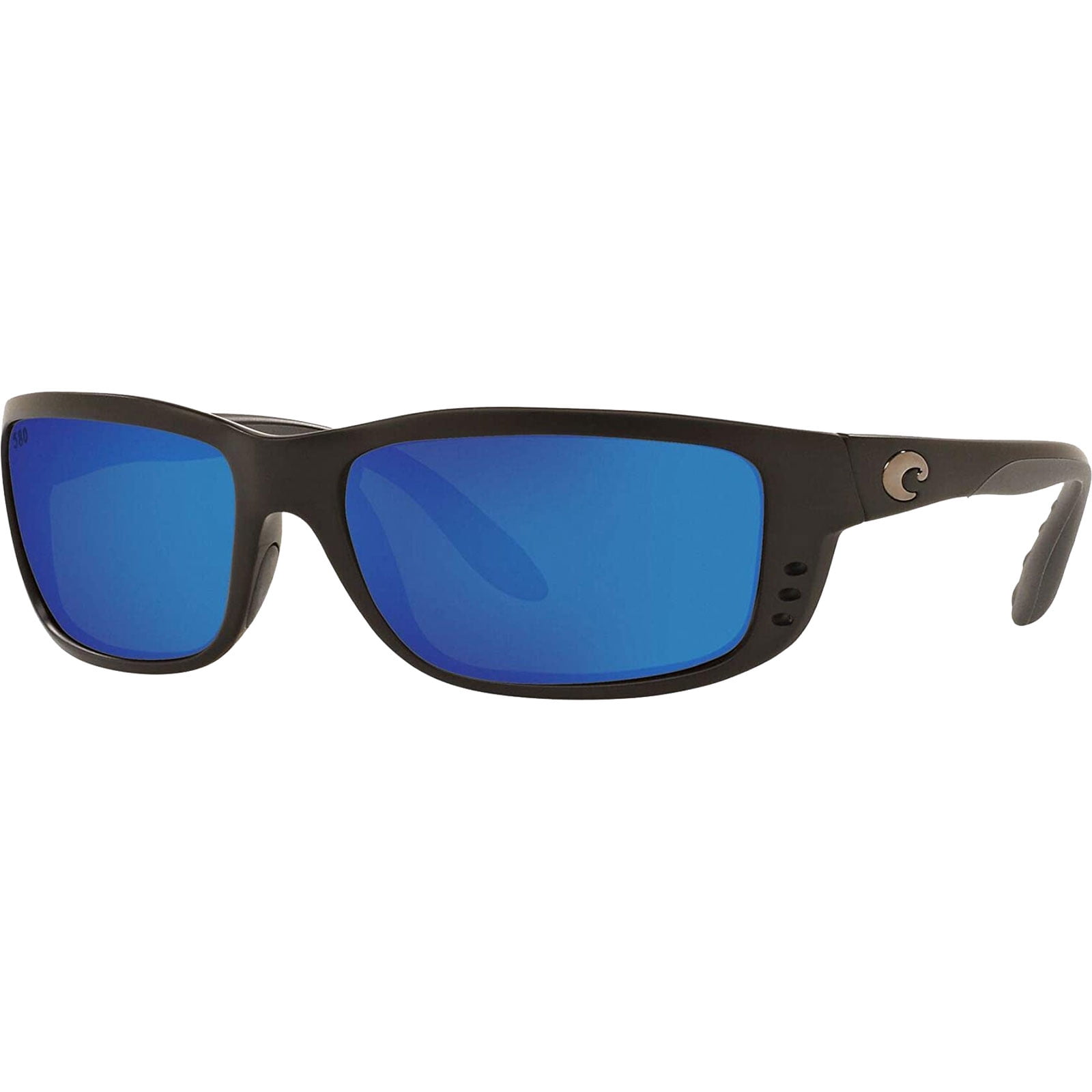 Costa Del Mar Zane Gray 580P Polarized Wrap Sunglasses, Matte Black ...