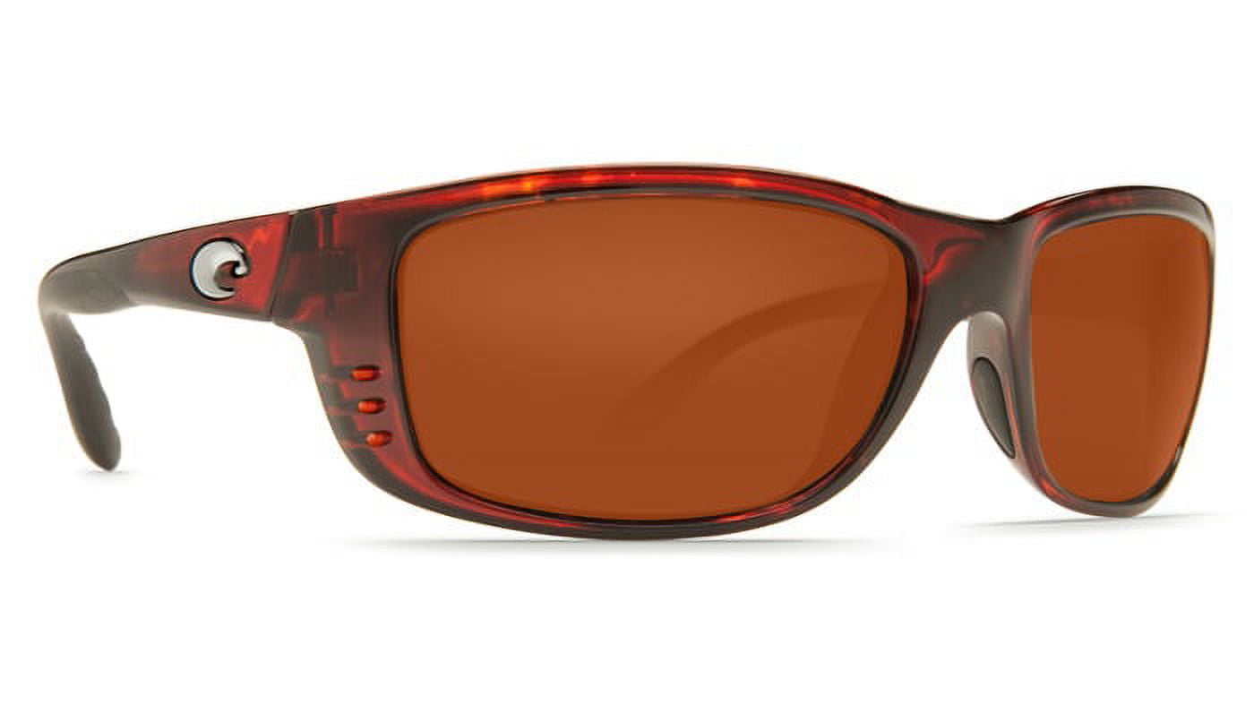 Costa Del Mar Zane Tortoise Rectangular Sunglasses - Walmart.com