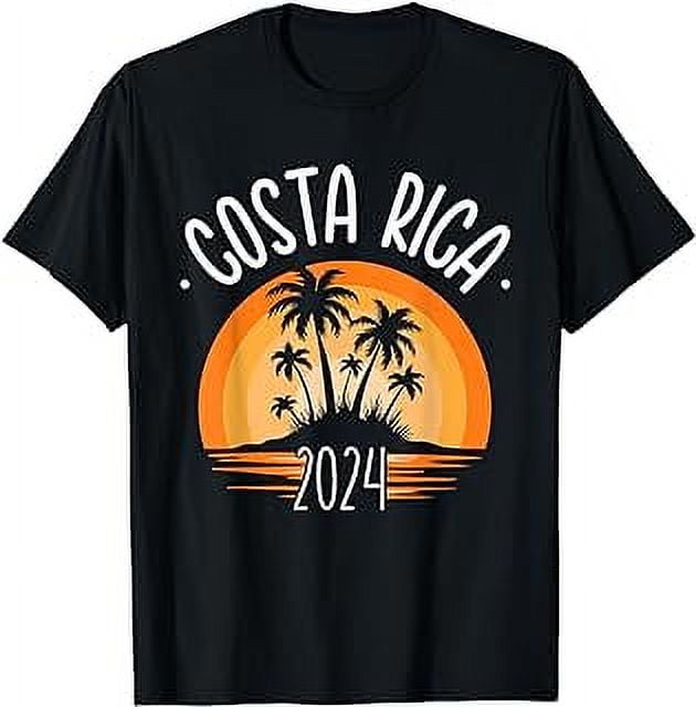 Costa Rica 2024 Travel Costa Rican Trip Costa Rica T-Shirt - Walmart.com