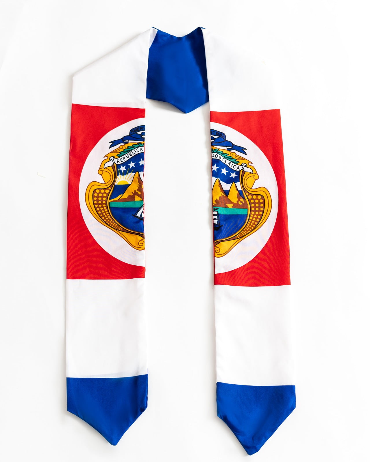 Costa Rica Costa Rican graduation sash/Stole - Walmart.com