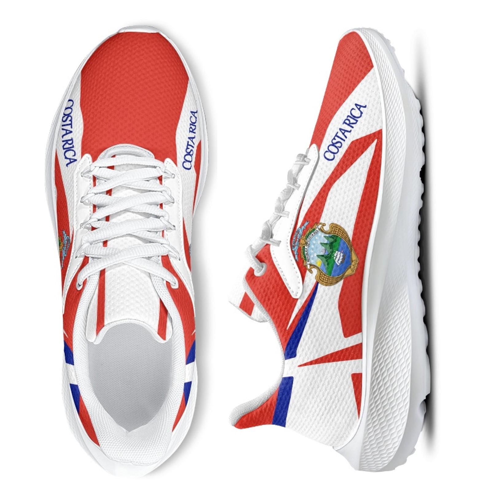 Costa Rica Flag Women's Sneakers Fashion Unisex Brand Summer New ...