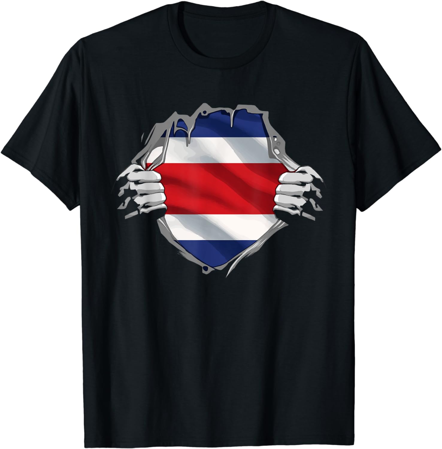 Costa Rica Shirt Super Costa Rican Flag Costa Rica Roots T-Shirt ...