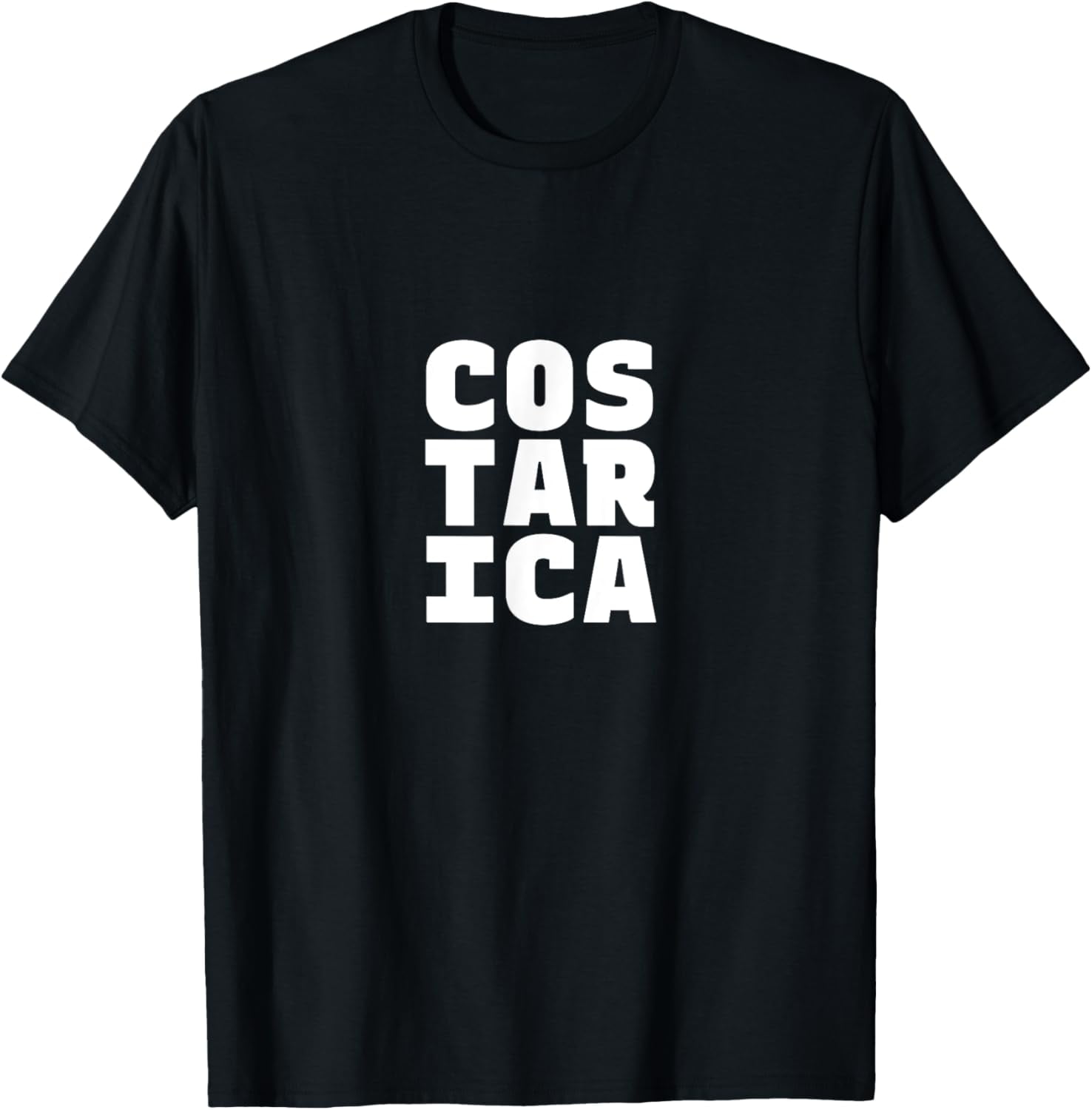 Costa Rica Souvenir - Costa Rican Pride Letter Box Word Art T-Shirt men ...