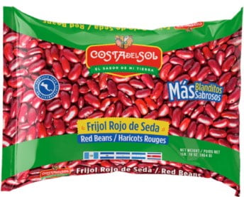Costa del Sol Red Beans/Frijol Rojo de Seda 4 Lbs - Walmart.com