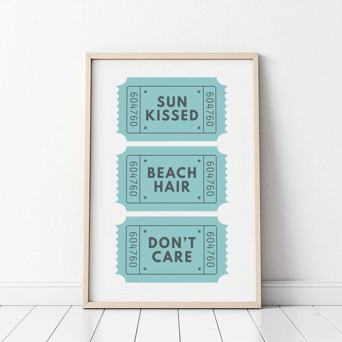 Costal Ticket Stub Beach Retro Vintage Beach Airbnb Pool House Sun ...