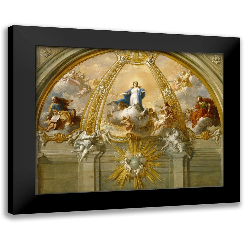 Costanzi, Placido 18x15 Black Modern Framed Museum Art Print Titled - Immaculate Conception ...
