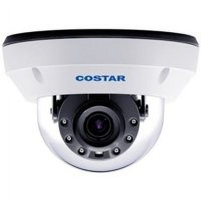 Costar CDI2D12VIFWH DirectNET 2MP Outdoor IR Varifocal Dome Camera, 2.8 ...