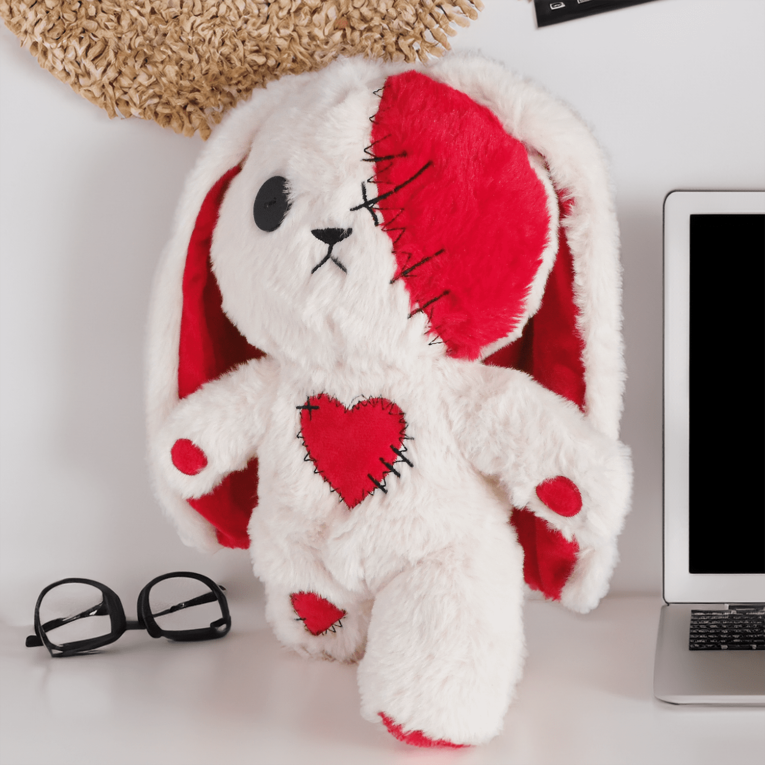 Costark 12 Inch Rabbit Plush Doll, Bunny Plush, Velvet Soft ...