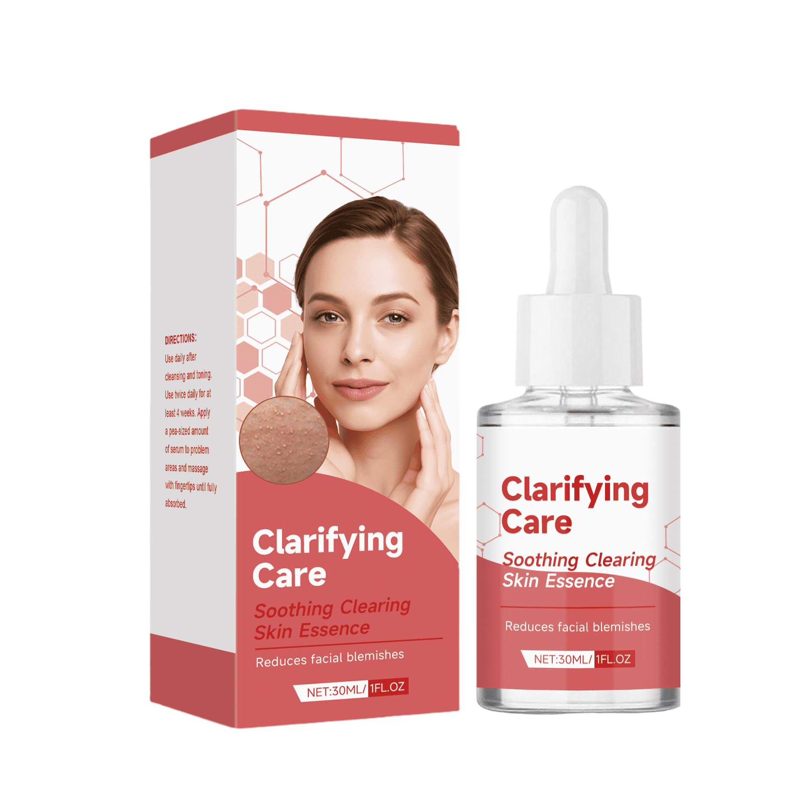 Costeam 1.01 Fl Oz Soothing Acne Treatment Serum，Gentle Essence for ...