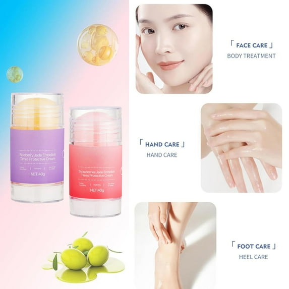 Costeam 1.41 Oz Hand and Foot Crack Repair Cream，Moisturizing Formula ...