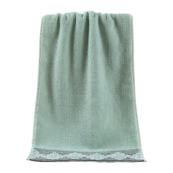 Costeam 100% Cotton Jacquard Towel 13x29.1 Inches，Soft Absorbent for ...