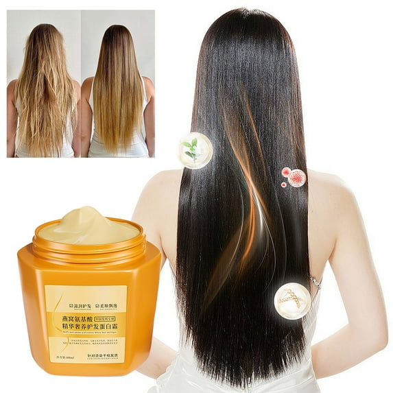 Costeam 16.91 Fl Oz Amino Acid Protein Hair Cream，Luxury Nourishing ...