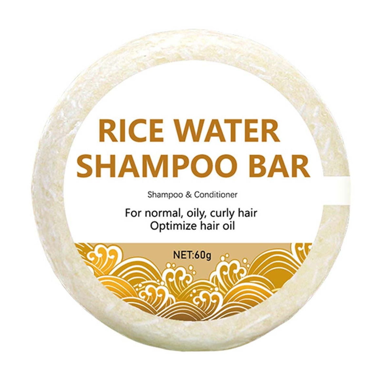 Costeam 2.12 Oz Rice Water Hair Cleansing Bar Soap，Moisturizing Formula ...