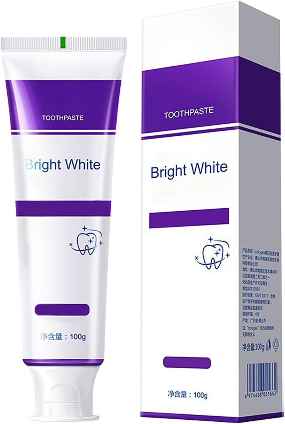 Costeam 3.38 Fl Oz Daily Oral Care Toothpaste，Fresh Formula for Teeth ...