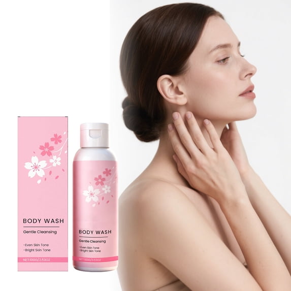 Costeam 3.5 Oz Cherry Blossom Scented Body Wash Gentle Cleansing ...
