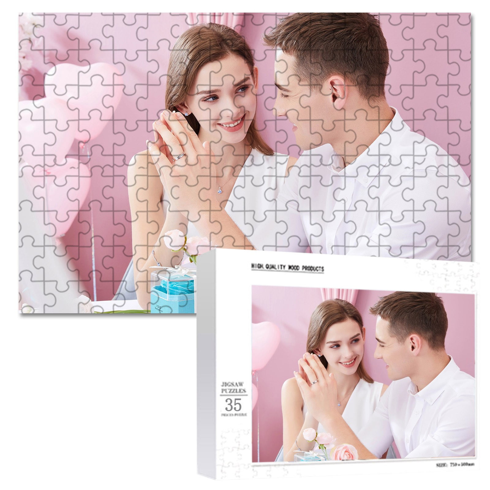 Costeam 35 Piece Rectangle Box Set Personalized Collection for Gift ...