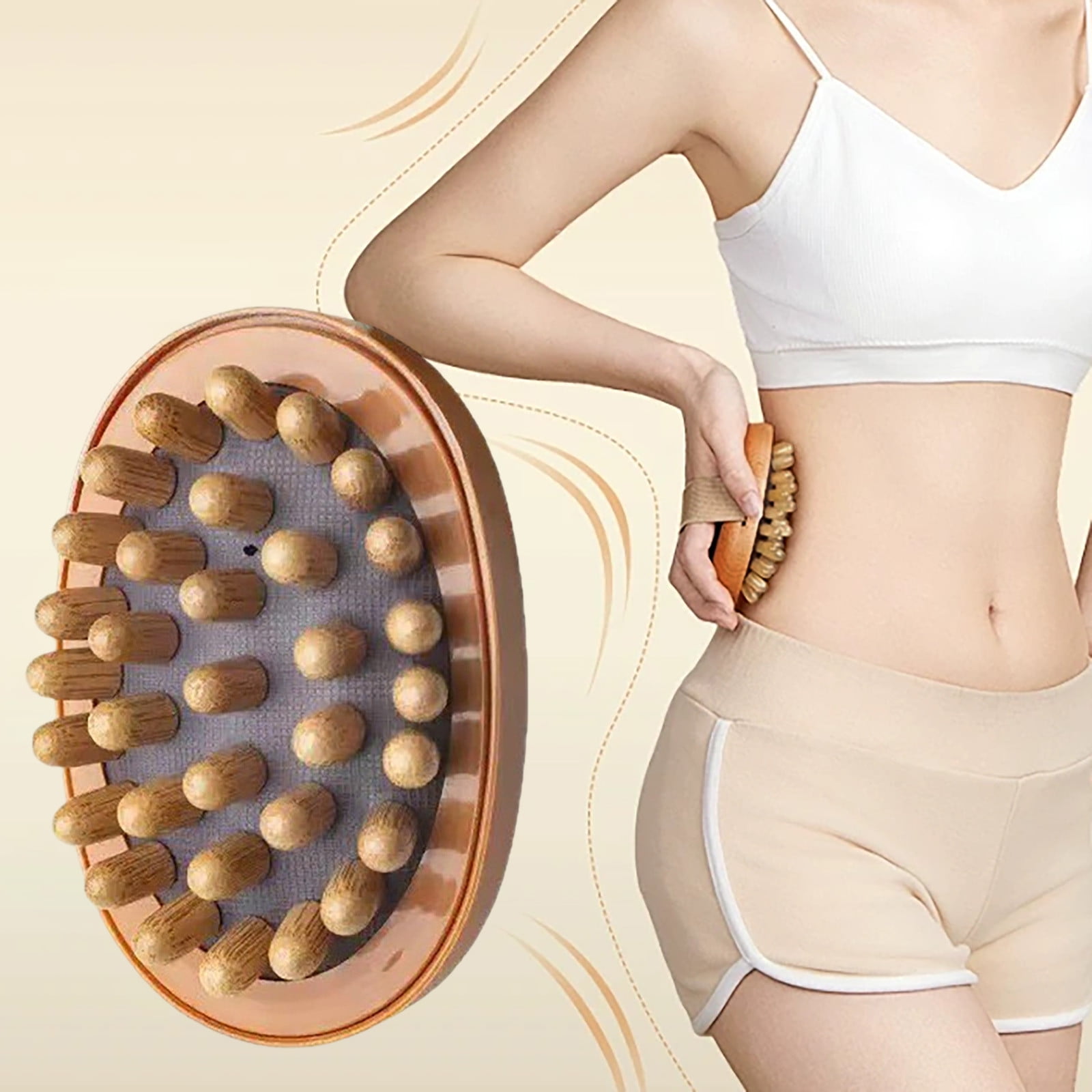 Costeam Body Massage Brush Gentle Bristle Design Exfoliates Skin for ...