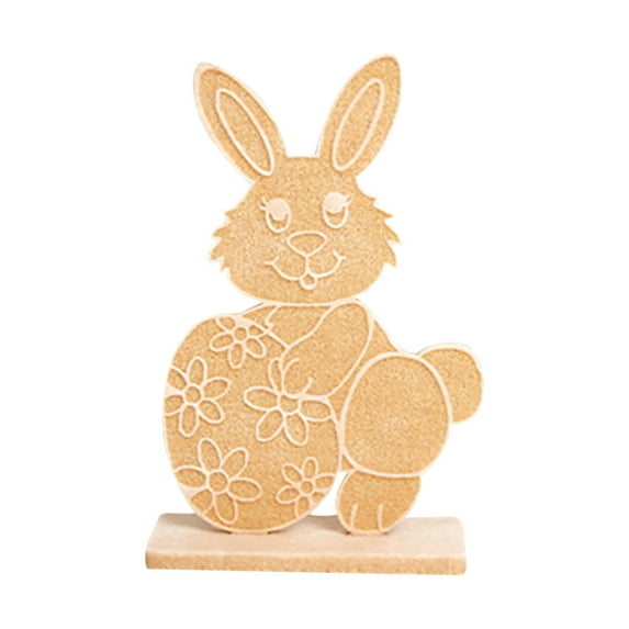 Costeam DIY Easter Egg Bunny Figurine 1 2 3 PC，Cute Craft Decor for ...
