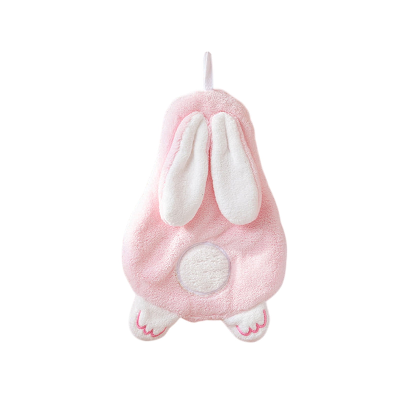 Costeam Easter Rabbit Print Hand Towel，Absorbent Cloth for Kitchen ...