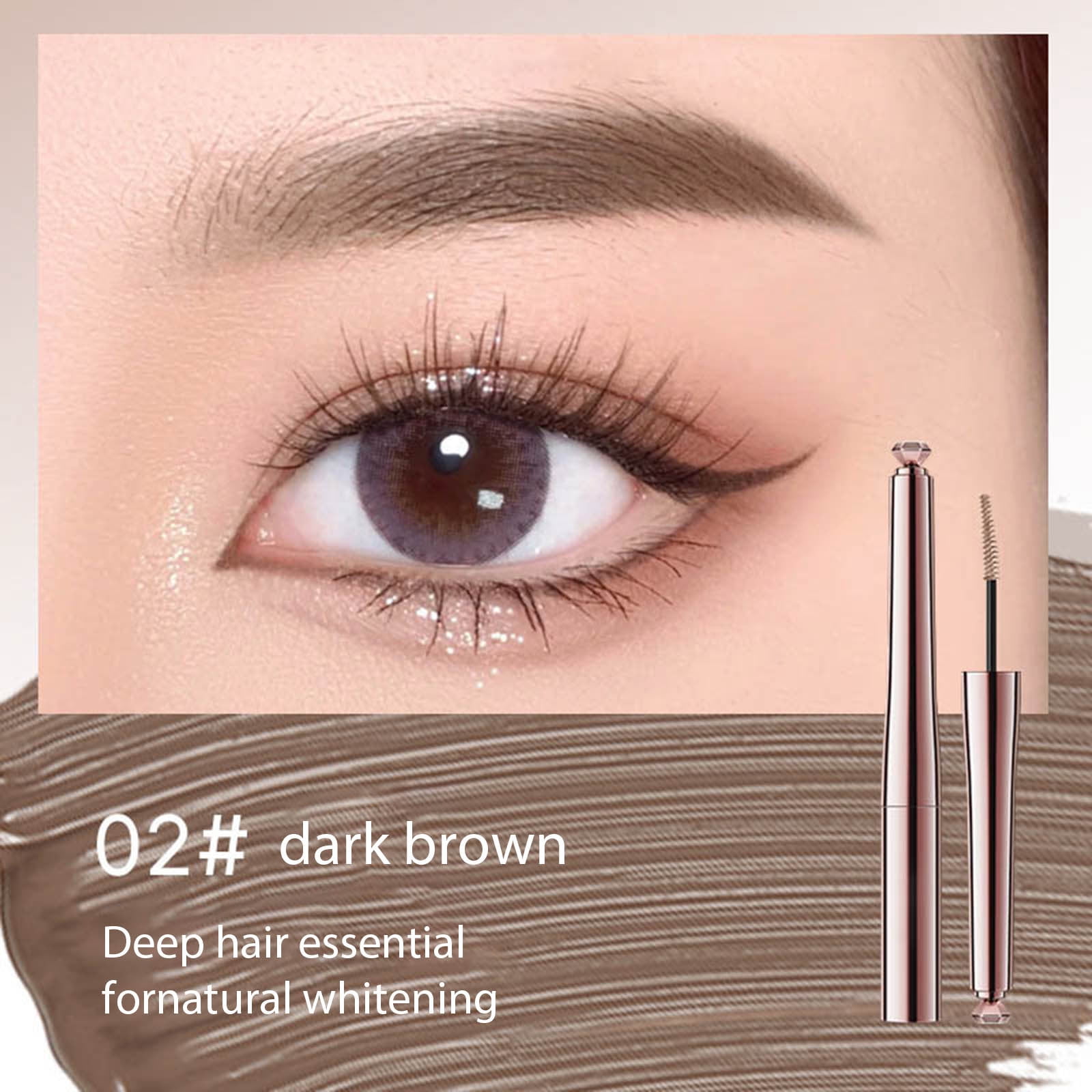 Costeam Eyebrow Tint Gel Waterproof Smudge Proof Long Lasting for ...