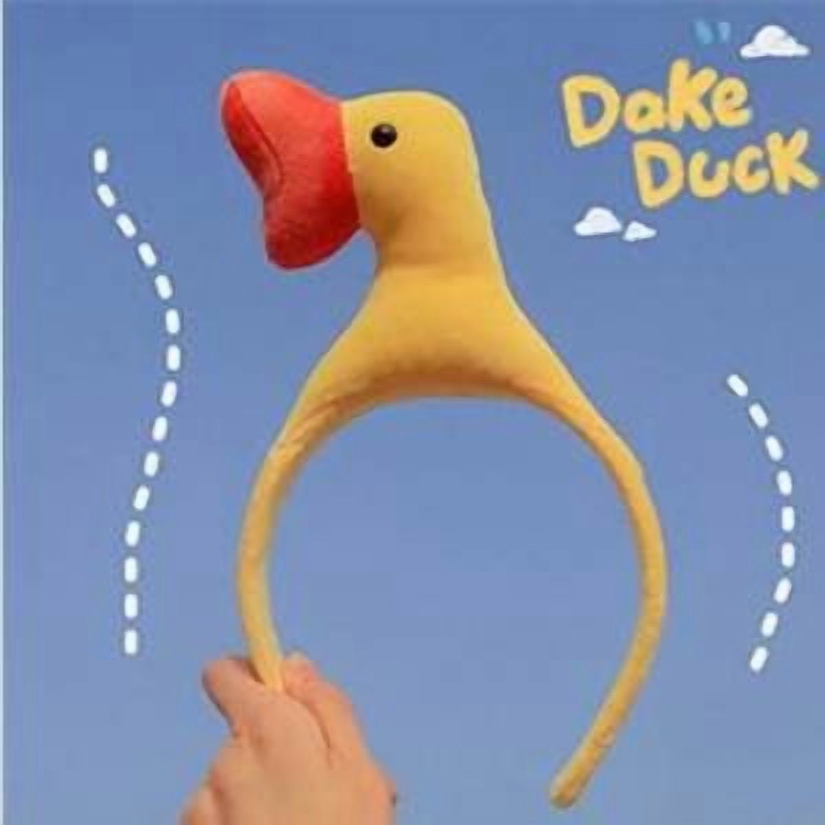 Costeam Goose Headband with Feather Decoration for Festive Wear，Cute ...