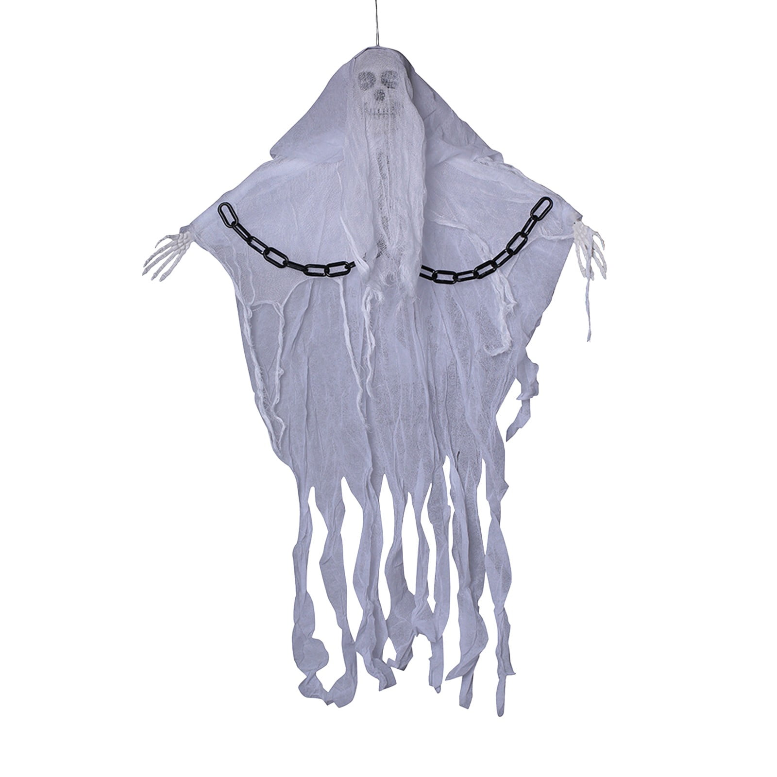 Costeam Halloween Animated Hanging Ghost Scary,2025 Hanging Faceless ...