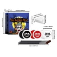 Costeam Halloween Face Paint Palette Set，Multi Color Pigment Kit for ...