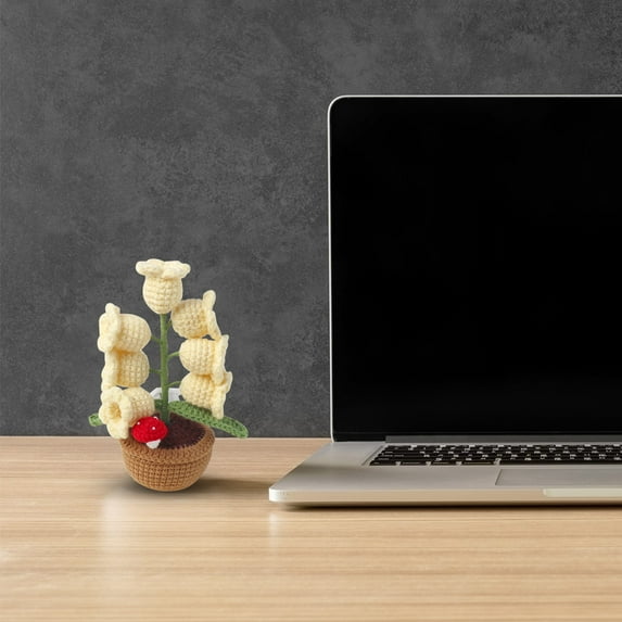 Costeam Knitted Preserved Flower Night Light ,Romantic LED Lamp for ...