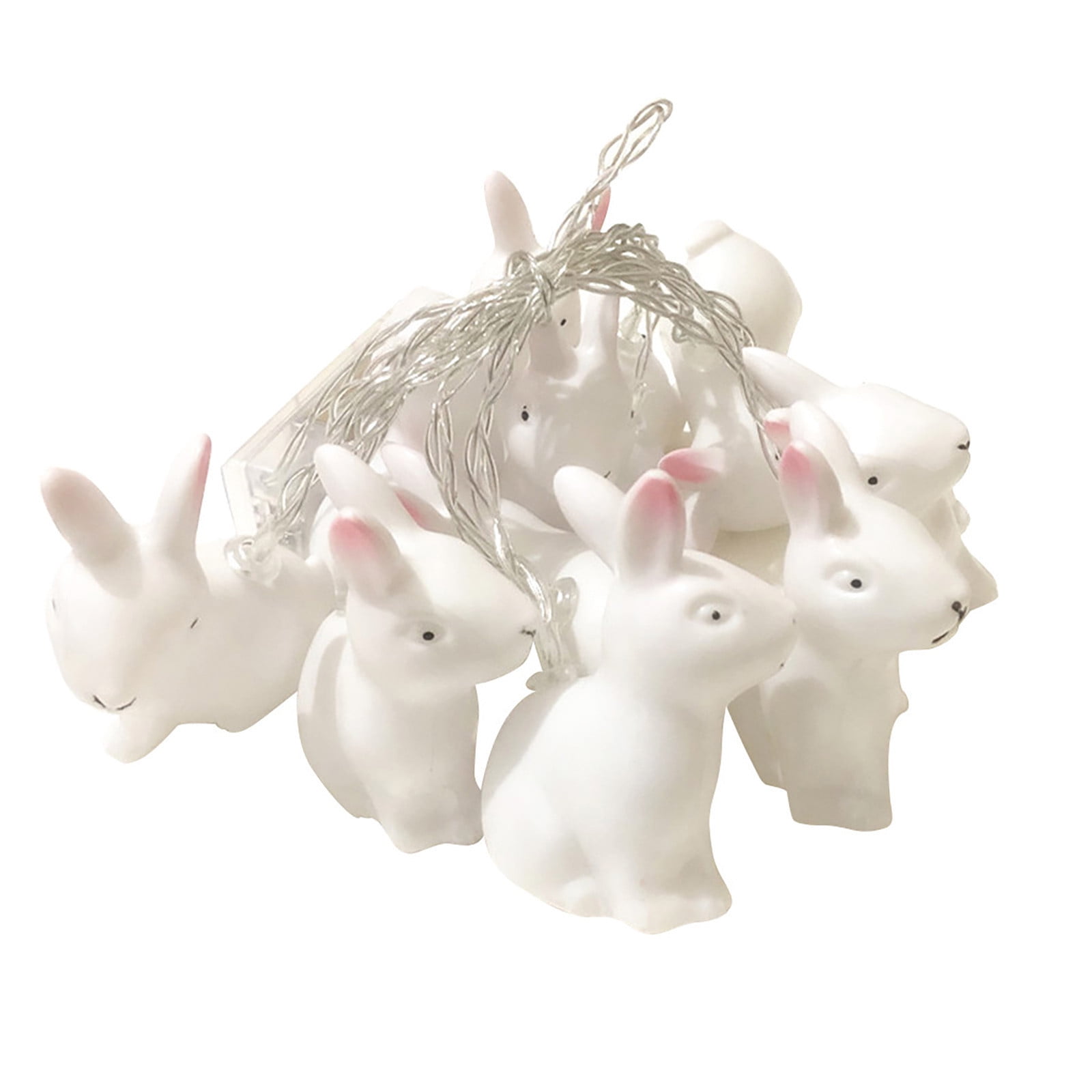 Costeam LED Easter Bunny String Light USB Powered，Festive Hanging Light ...