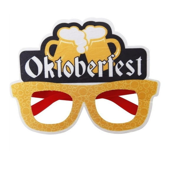 Costeam Oktoberfest Decorative Glasses Beer Mug Shaped Eyeglass Frames ...