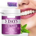 Costeam Purple Deep Cleansing Tooth Powder 3.53 Oz，Color Correcting ...