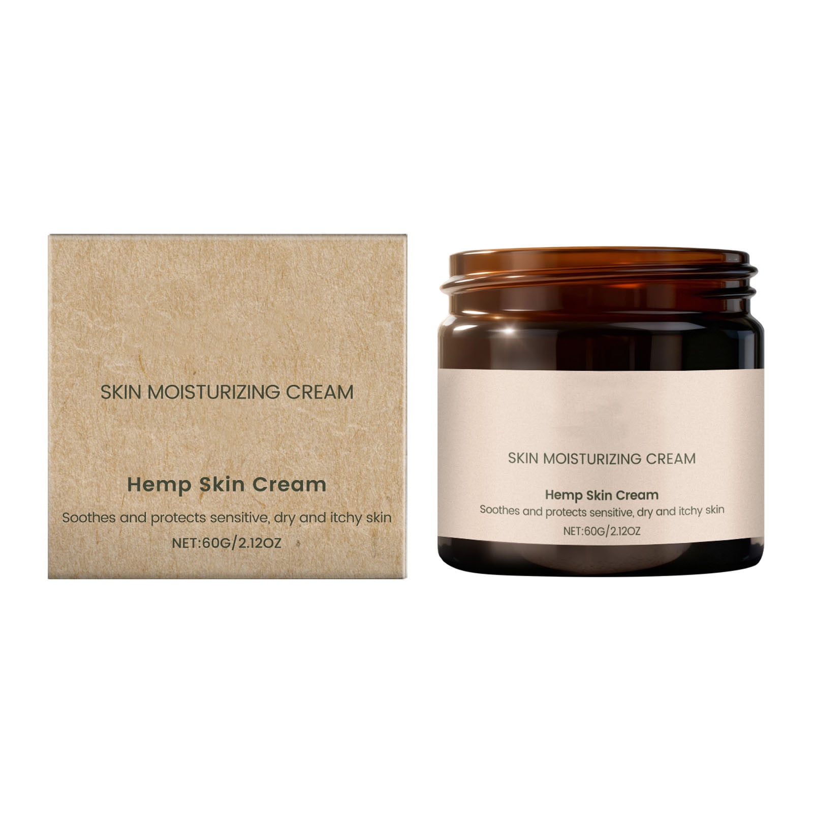 Costeam Skin Soothing Cream 2.12 Oz Calming Balm for Sensitive and ...