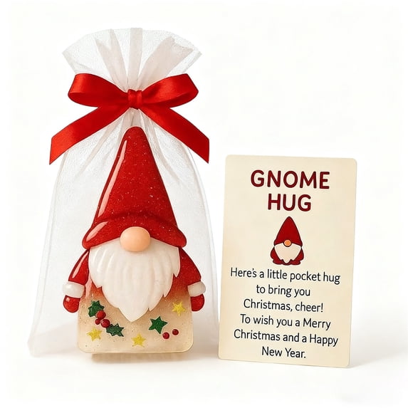 Costeam Small Pocket Dwarf Christmas Decorations Cute Mini Resin Crafts ...