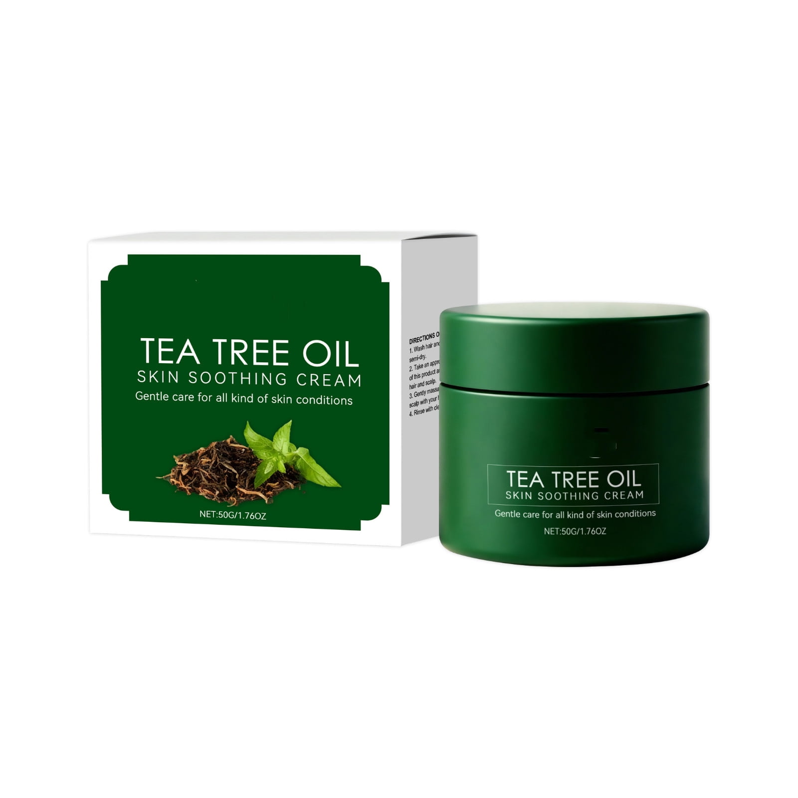 Costeam Tea Tree Oil Infused Skin Care Cream，Oil Controlling Hydrating ...