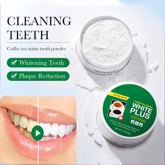 Costeam Teeth Cleaning Oral Whitening Powder，Deep Cleansing Powder for ...