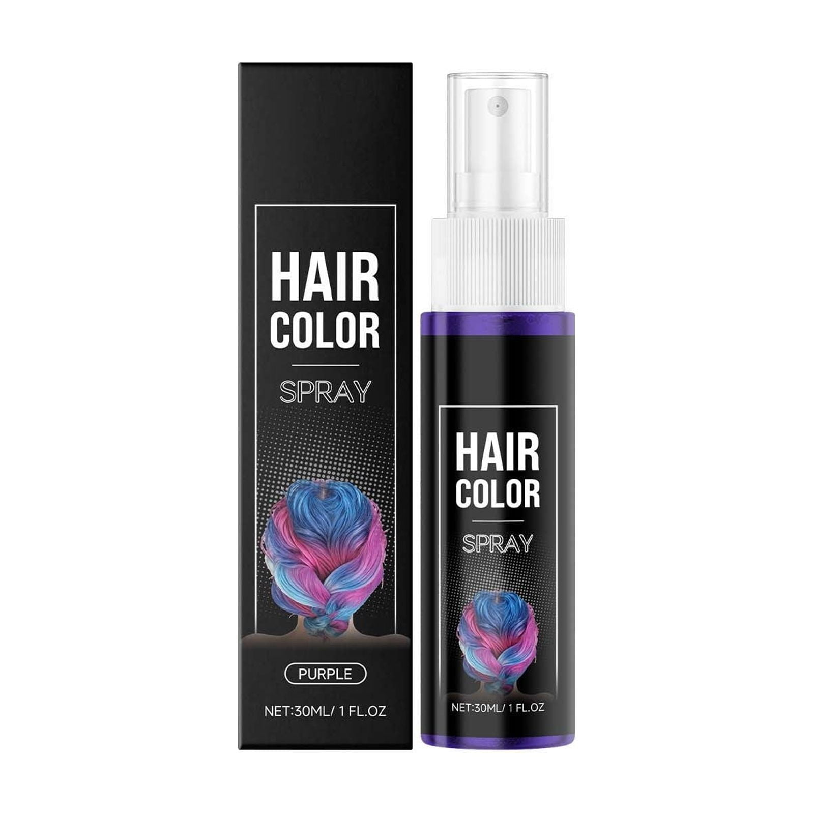 Costeam Temporary Hair Color Spray，Vibrant Color for Hair Styling and ...