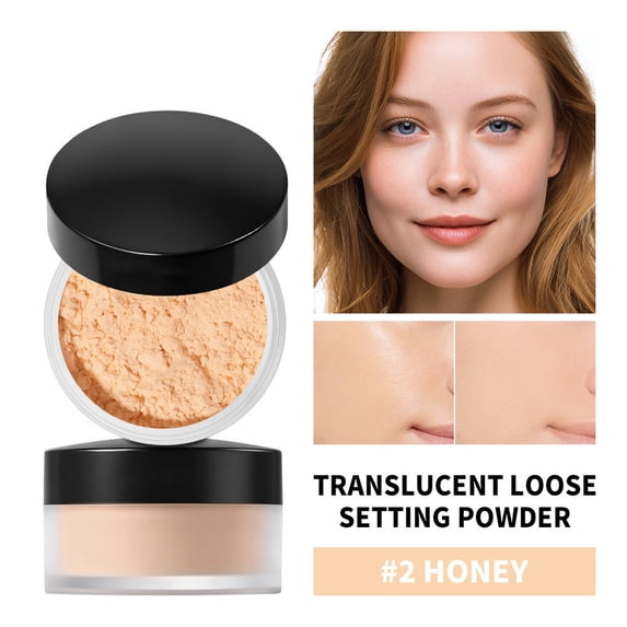 Costeam Translucent Setting Loose Powder，Oil Absorbing Mattifying ...