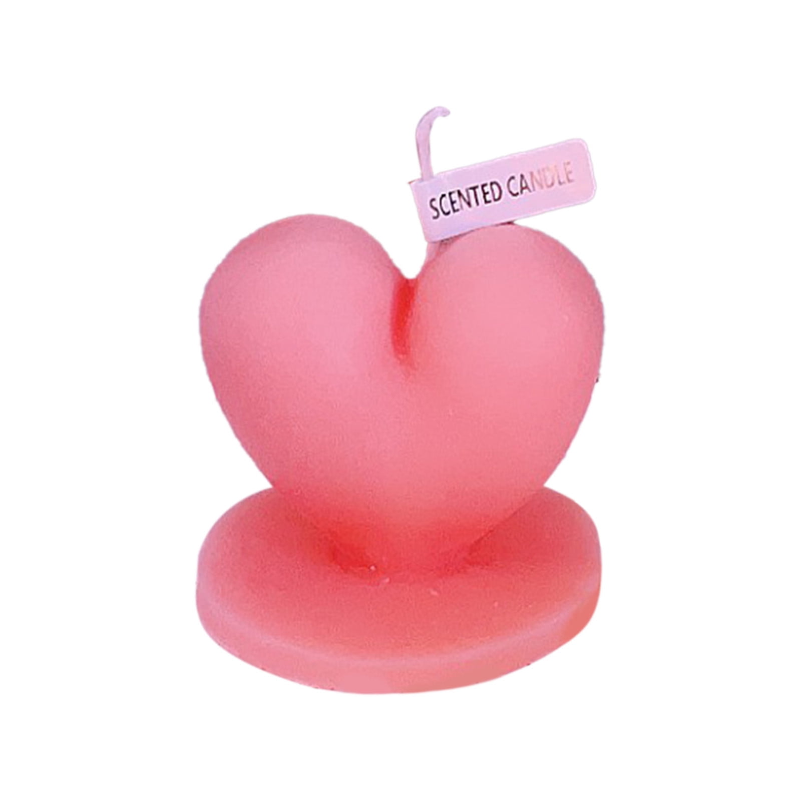 Costeam Valentine’s Day Heart Shape Scented Candle，Fragrant Candle for ...