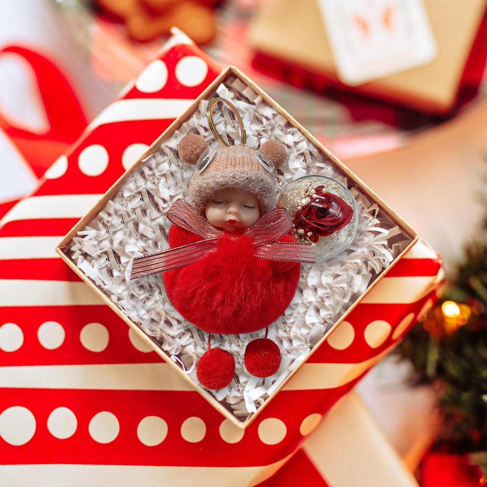 Costeam Valentine’s Day Heart and Rose Hanging Pendant，Romantic Decor ...